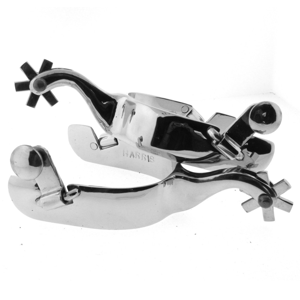 Stainless Steel Spurs 05 | Harris Leather & Silverworks | Legendary ...